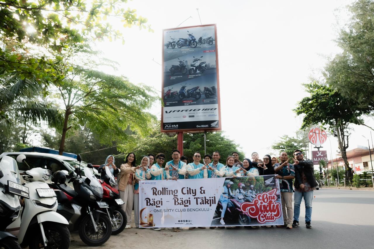 Rolling City One Sixty Club Bengkulu, Ajang Silaturahmi Pengguna Honda ...