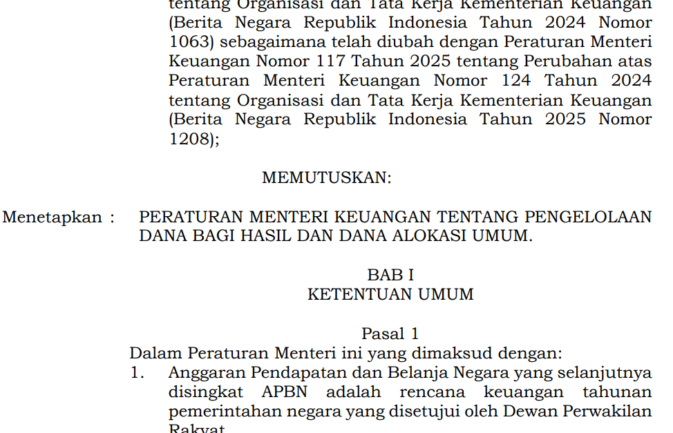 DAU dan DBH Terancam Dipotong, Ini 14 Alasan Daerah Bisa Kehilangan ...