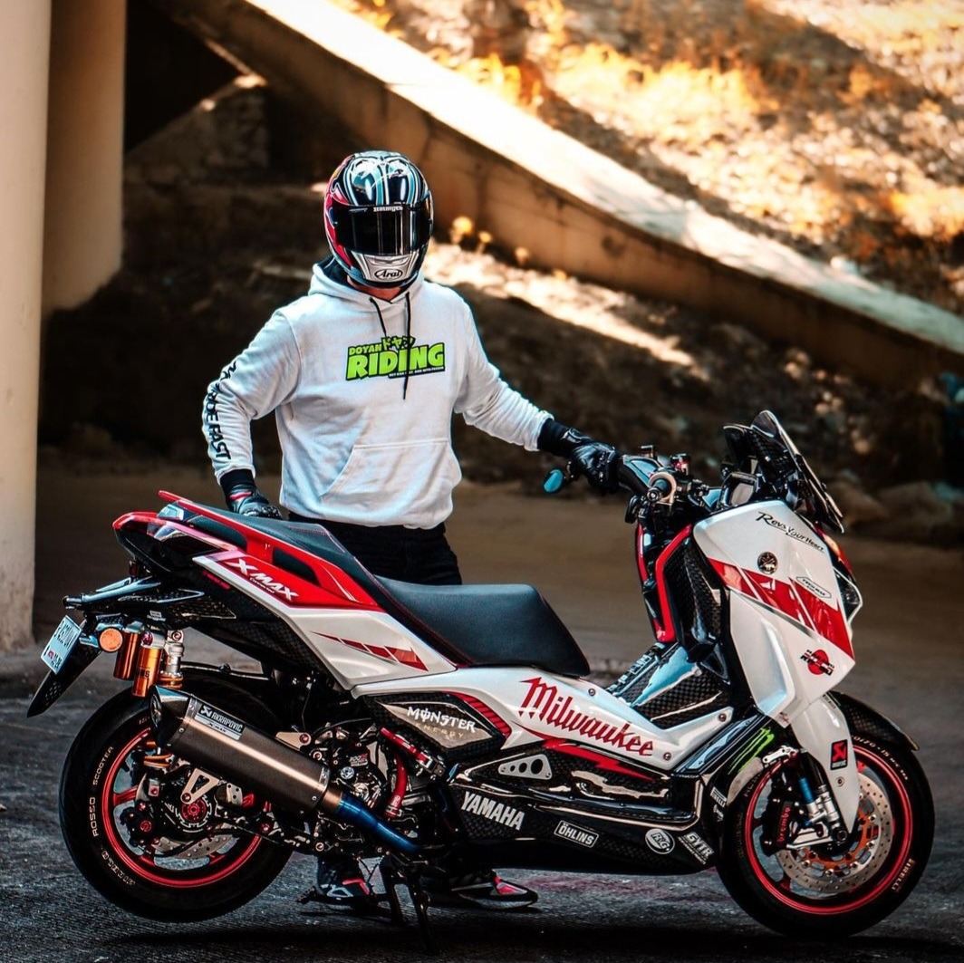 Modifikasi XMAX 250 Connected yang Curi Perhatian di Ajang CustoMAXI 2023